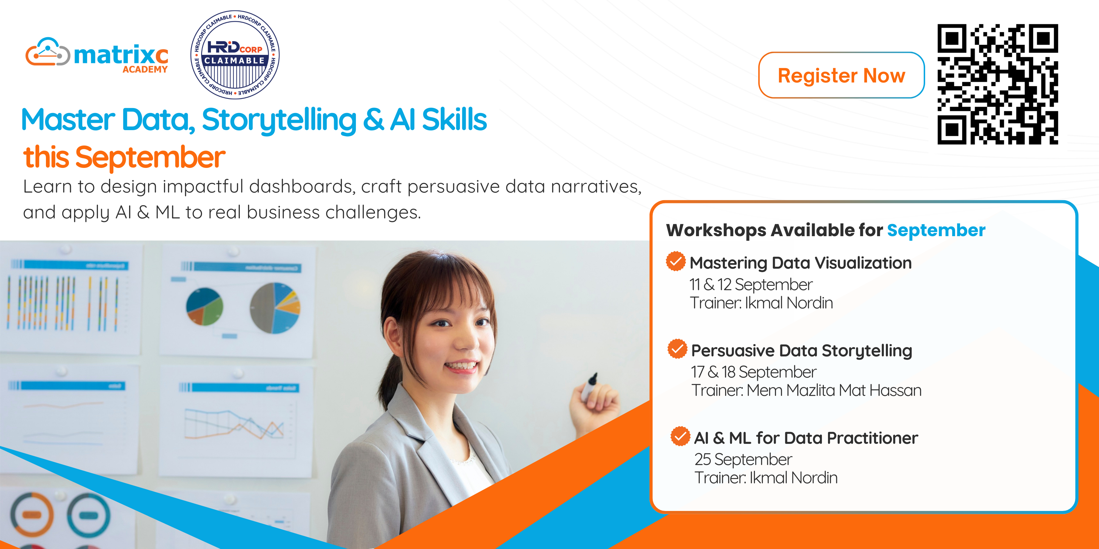 Master Data & AI Skills This September – HRDC Claimable – Matrix ...